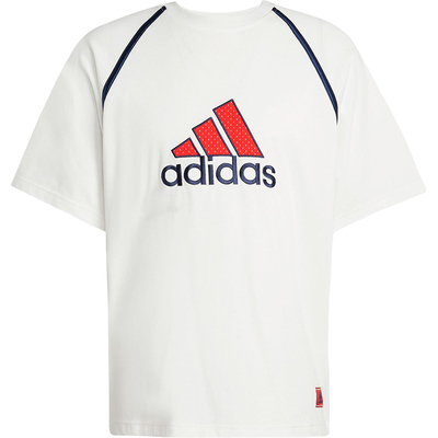 Adidas/阿迪达斯正品2025夏季款男士经典针织运动圆领短袖IM7840