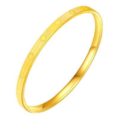 vana黄金幸运四叶草手镯送爱人