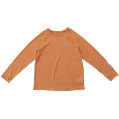 棉麻速干透气运动长袖儿童t恤