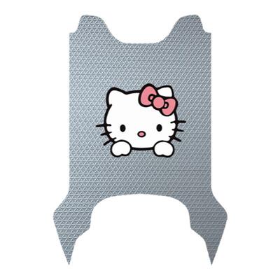 赛鸽KZ02电动车脚垫丝圈防水防晒耐磨电瓶车橡胶皮革脚踏皮