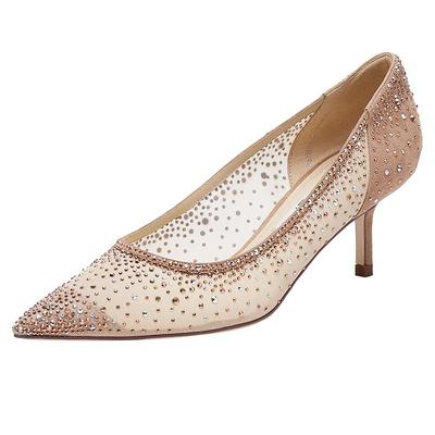 思加图繁星仙女鞋细高跟鞋婚鞋女