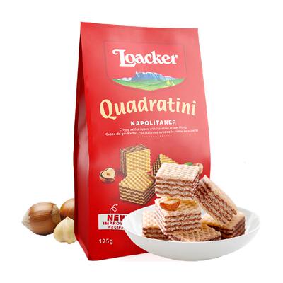 Loacker莱家进口夹心威化饼干
