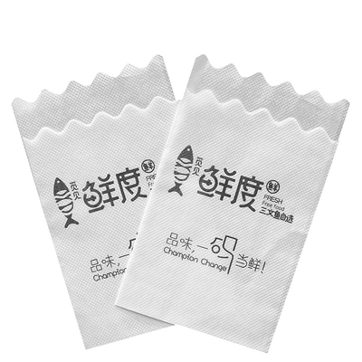 花边吸油纸日式波浪形错位餐巾纸