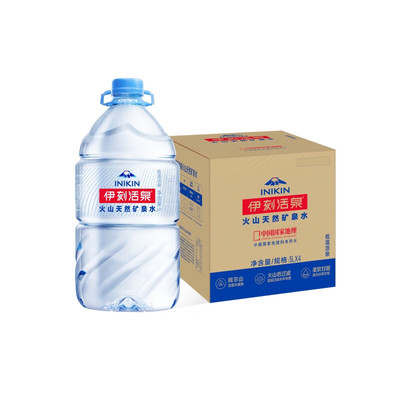 伊刻活泉矿泉水5L*4桶