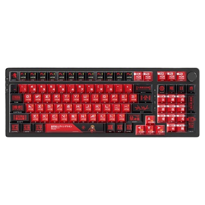 黑爵AK992明日香联名游戏键盘