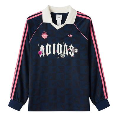 Adidas阿迪达斯三叶草女装2026春季新款VDAY JRSY W长袖T恤KY2020