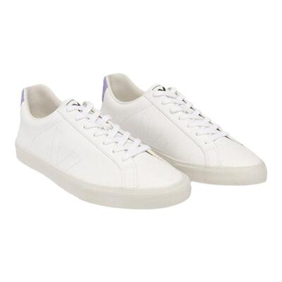 自营欧洲直邮VEJA ESPLAR CHROMEFREE系列男女同款皮革尾标运动小