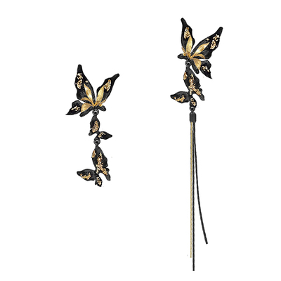 MASW麻秀原创不对称修饰脸型耳环