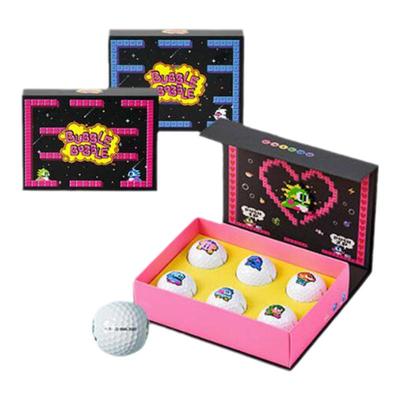 韩国代购泡泡球标记高尔夫球套装6粒球bubble,bobble