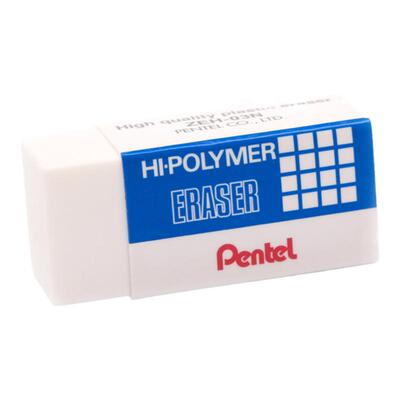 PENTEL 派通 ZEH系列橡皮擦 学生用橡皮 擦除擦得干净 大中小号