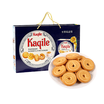 卡其乐曲奇饼干礼盒818克