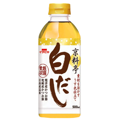 出汁日本一引高汤鱼露浸菜一夜渍