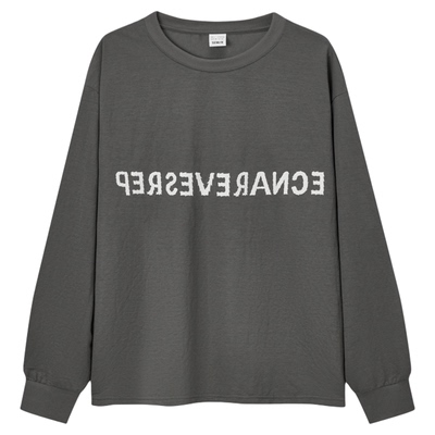 森马个性宽松字母印花长袖T恤男