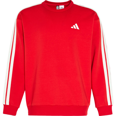 Adidas/阿迪达斯正品2025冬季款男士日常圆领套头针织卫衣KR2516