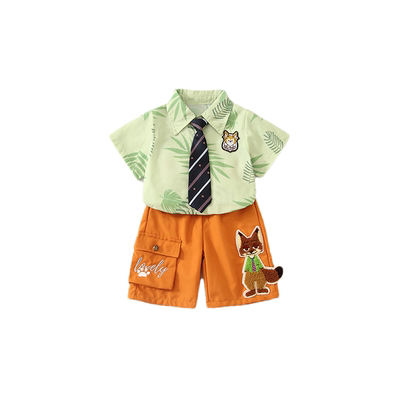 尼克狐衣服男童疯狂动物城礼服