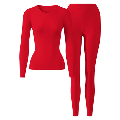 有内本命红色情侣保暖内衣纯棉磨毛加厚防寒秋衣新年马年新款套装