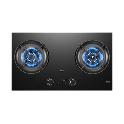 老板定时防干烧燃气灶C5家用双灶