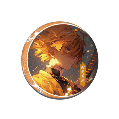 新款炎柱炼狱杏寿郎徽章胸针