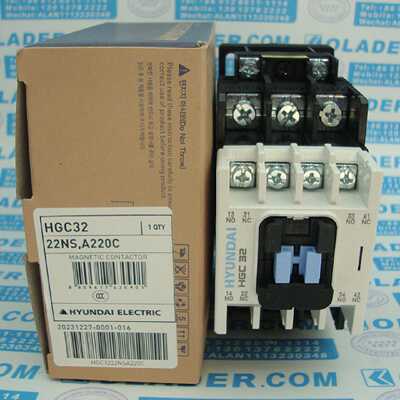 议价HYUNDAI接触器 HGC32 AC220V/DC24V/AC440V韩国现代 HIMC32/U