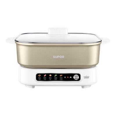 苏泊尔速沸电火锅6L大容量电锅家用电煮涮火锅一体式电热锅电炒锅