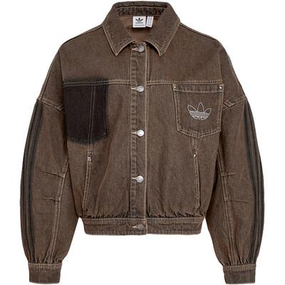 滔搏adidas阿迪达斯三叶草女子运动健身夹克外套KR5041