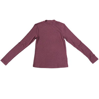 远家莫代尔长袖圆领基础薄打底衫