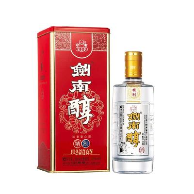 剑南春52度500ml精致剑南醇白酒
