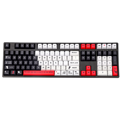 死亡笔记黑红原厂高度键帽