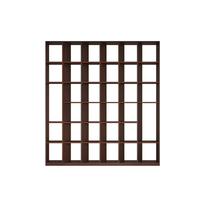 现代简约实木书架落地储物展示柜