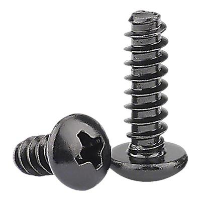 黑色304不锈钢圆头平尾自攻螺丝