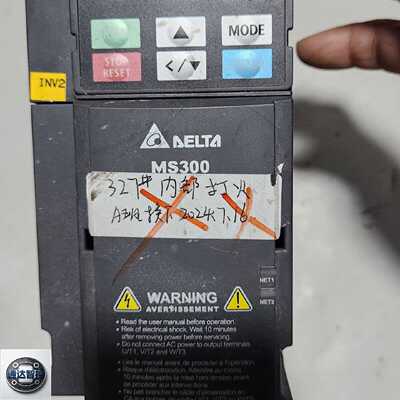 可维修台达MS300变频器型号V9A0MS43ANSAA