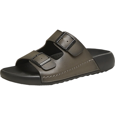 TATA他她休闲外穿拖鞋男鞋厚底运动沙滩鞋凉鞋2025夏新款AAC01BT5