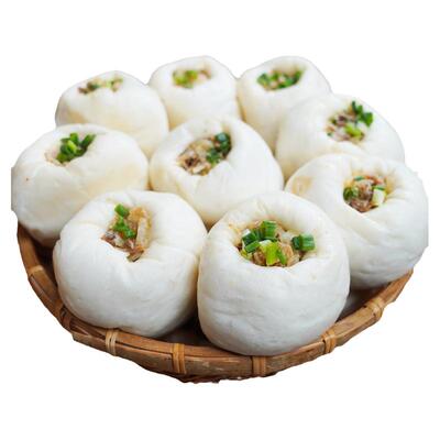 葱花馒头早餐馒头衢州包子