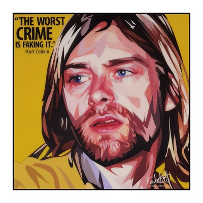柯特科本科特柯本KurtCobain挂画