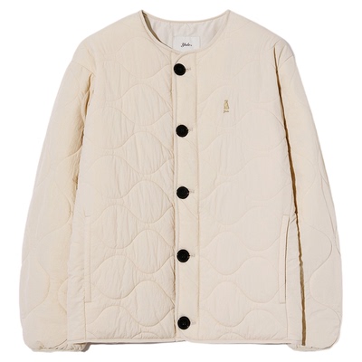 简约通勤日常休闲单排扣无领外套