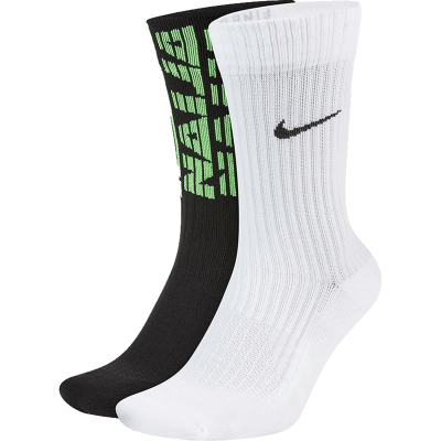 Nike/耐克正品新款男士足球篮球运动袜子两双装CU7197-902