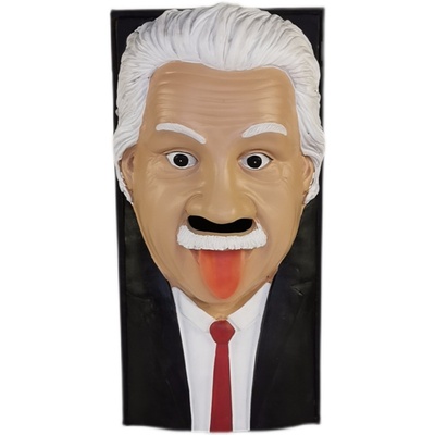 爱因斯坦创意纸巾盒方形造型家用纸巾抽民宿复古风个性纸巾筒摆件