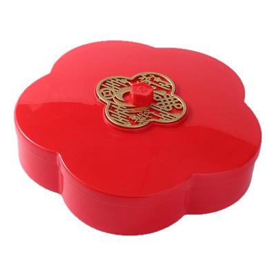 过年喜庆糖果盒客厅家用轻奢干果盘高颜值瓜子零食收纳盒乔迁之喜