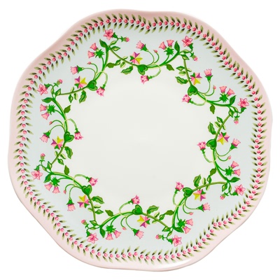 英国CathKidston骨瓷花边盘子