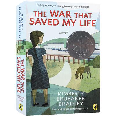 英文原版绘本拯救我生命的战争The War That Saved My Life2016年纽伯瑞银奖那场战争拯救了我生命改变一生的战争橱柜里的女孩