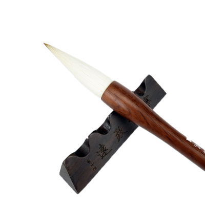 詹华德笔庄毛笔兼毫对联斗笔抓笔国画书法毛笔大字新年福字狼羊兼