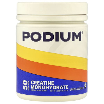 Podium Nutrition,一水肌酸，原味，9.35 盎司（265 克）