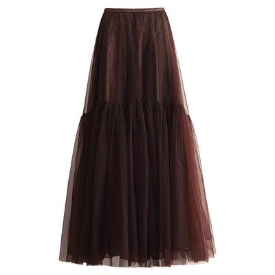 仙气飘飘超级量感纱裙