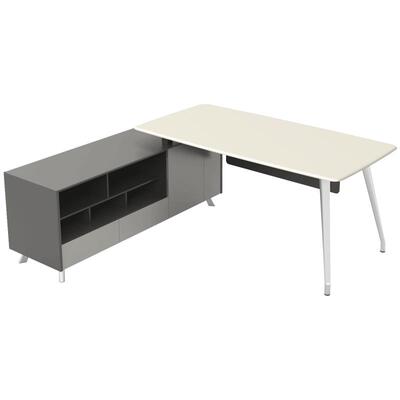 圣奥办公家具现代简约主管桌