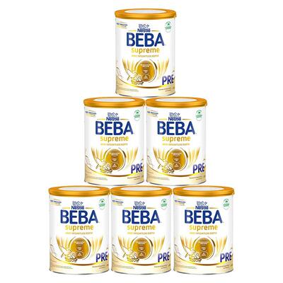 6罐德国雀巢beba至尊版pre段奶粉