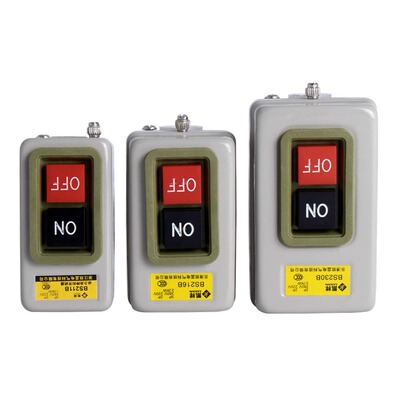 动力控制三相电机压扣按钮开关