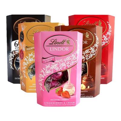 瑞士莲巧克力软心球200g礼盒零食