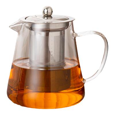 【不锈钢滤网】玻璃泡茶壶耐高温
