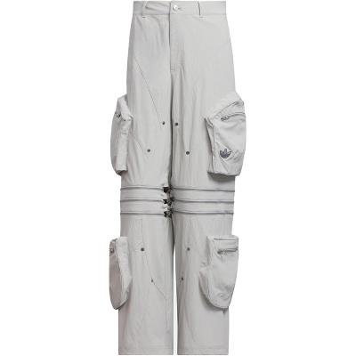 Adidas/阿迪达斯正品三叶草男女宽松时尚多口袋日常休闲裤KS8242