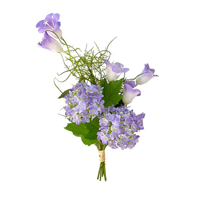 小清新绣球花玫瑰花仿真花手捧花